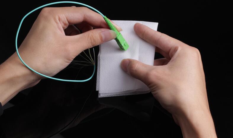 NS2-003A Multi-purpose Electric Cable Cleaning Alcohol Wet Wipe Fiber ...